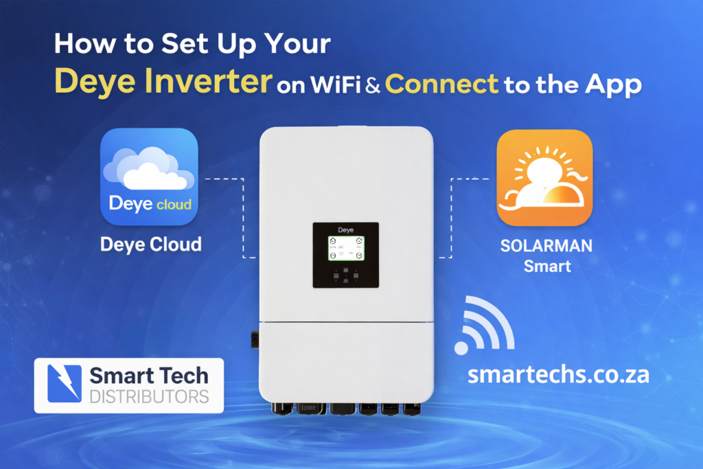 How to Set Up Deye Inverter on WiFi | Deye Cloud & Solarman Smart Guide