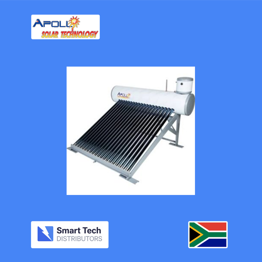 Apollo Solar High Pressure 200L Geyser | Smart Tech Distributors